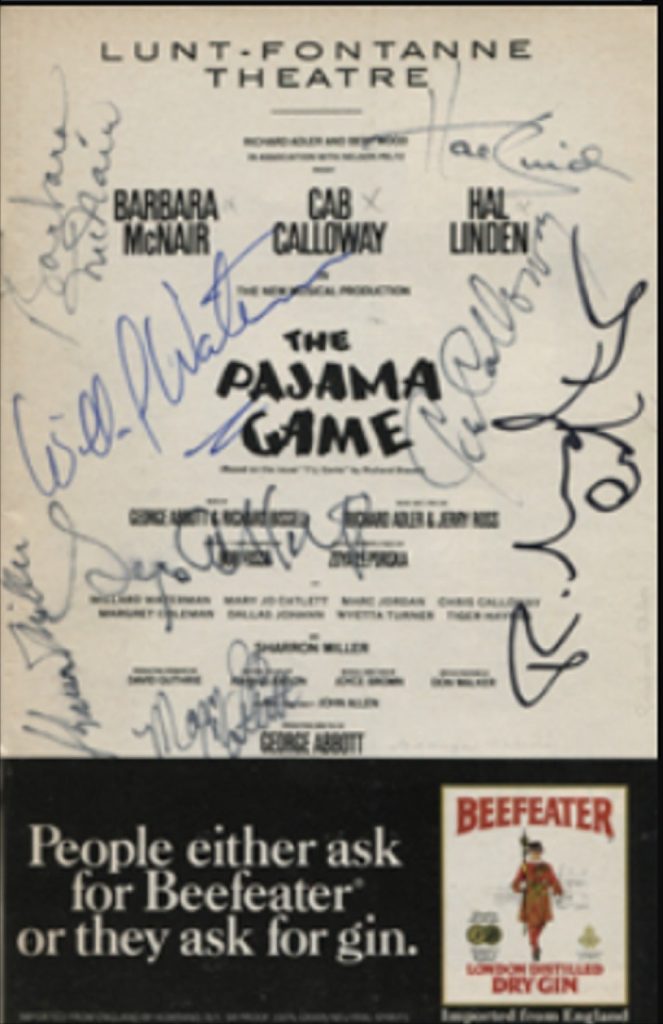 The Broadway Musical Revival of “The Pajama Game” 1973-1974 – The ...